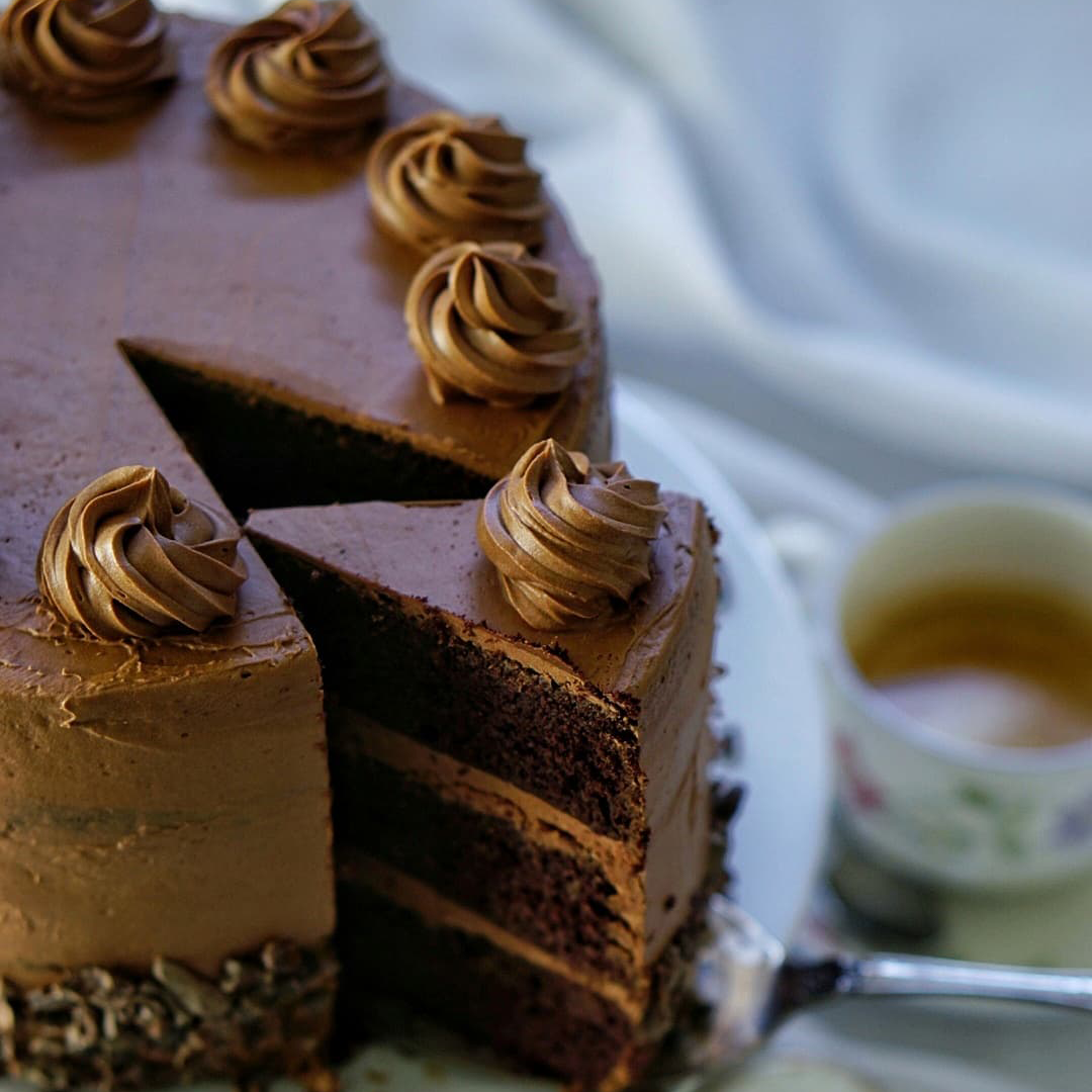 Chocolate Nespresso Layer Cake - Mumma's Country Kitchen